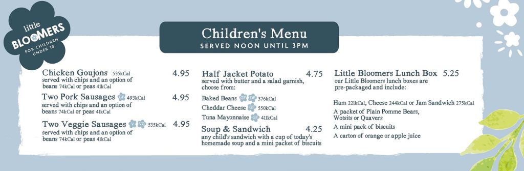 Blooms Kitchen - Tingley Garden Centre